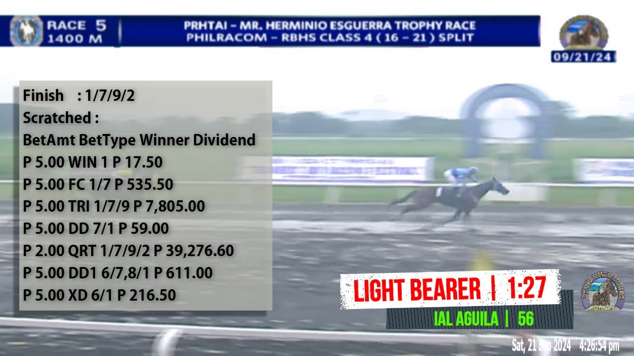 2024 Sept 21 | R05 - LIGHT BEARER (1) [1:27] - YouTube