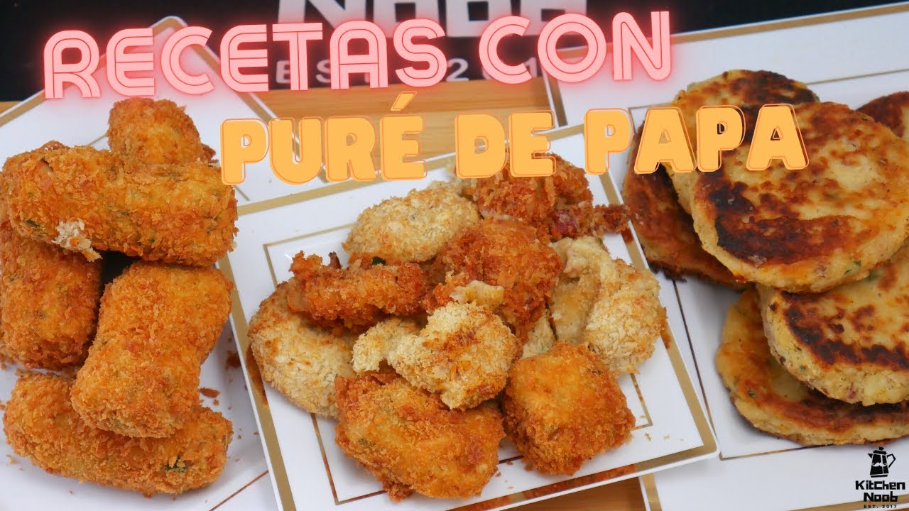 Recetas con pure de papas | Leftover puree? no problem - YouTube