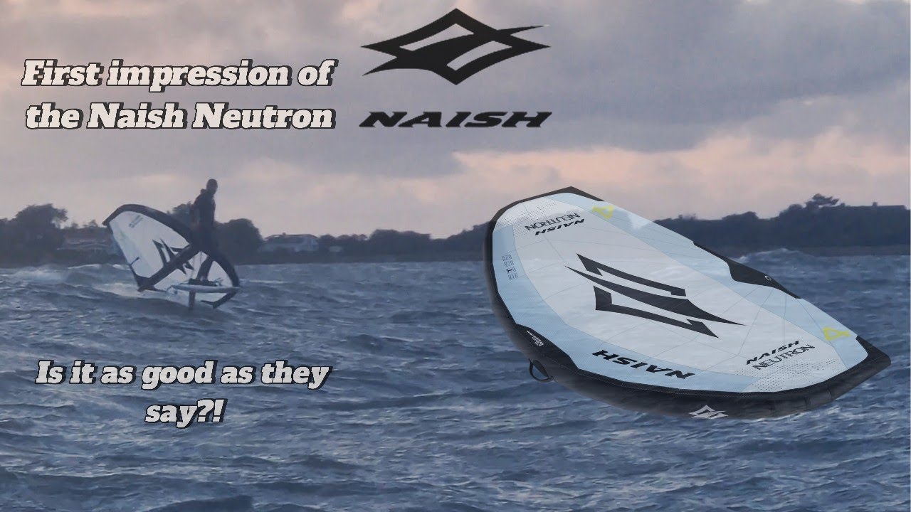 Had a blast with the Naish Neutron! (First impressions/Review) 40+ knot ...