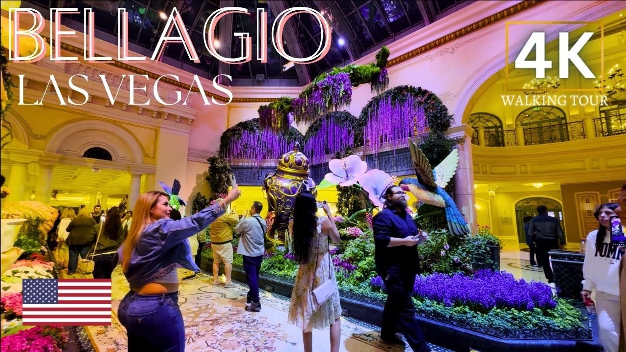 Bellagio Las Vegas Hotel Walking Tour 2024 4K - YouTube