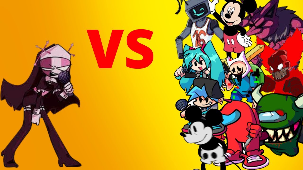 FNF Bad Time [Metal] but it's Ruvenstain vs Ruvyzvat (Ruvstyle vs Ruv ...