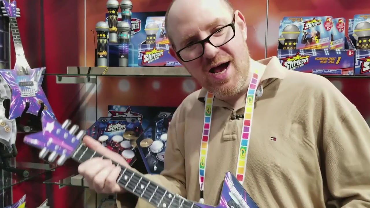 Shredderz Guitar Helps You Rock Out, No Strings Attached - YouTube