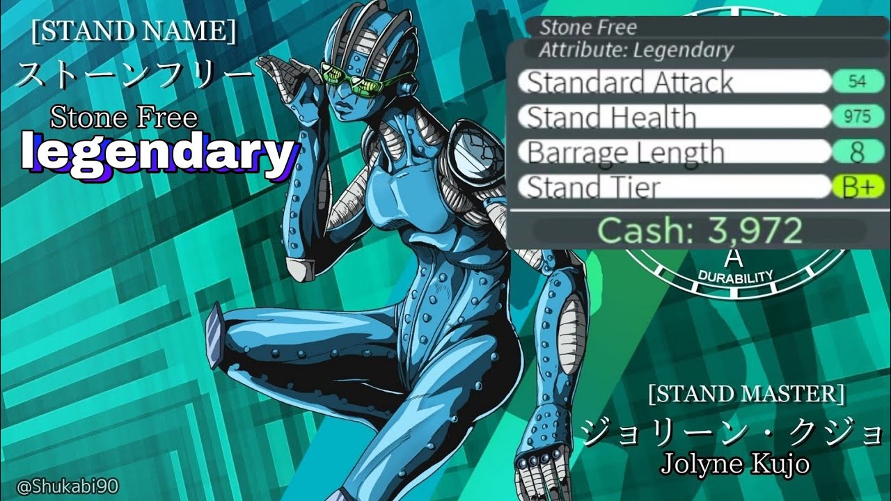 stone free legendary showcase (stand upright:rebooted) - YouTube