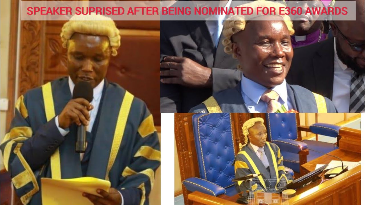 KILIFI SPEAKER SUPRISED AFTER BEING NOMINATED FOR THE E360 AWARDS - YouTube
