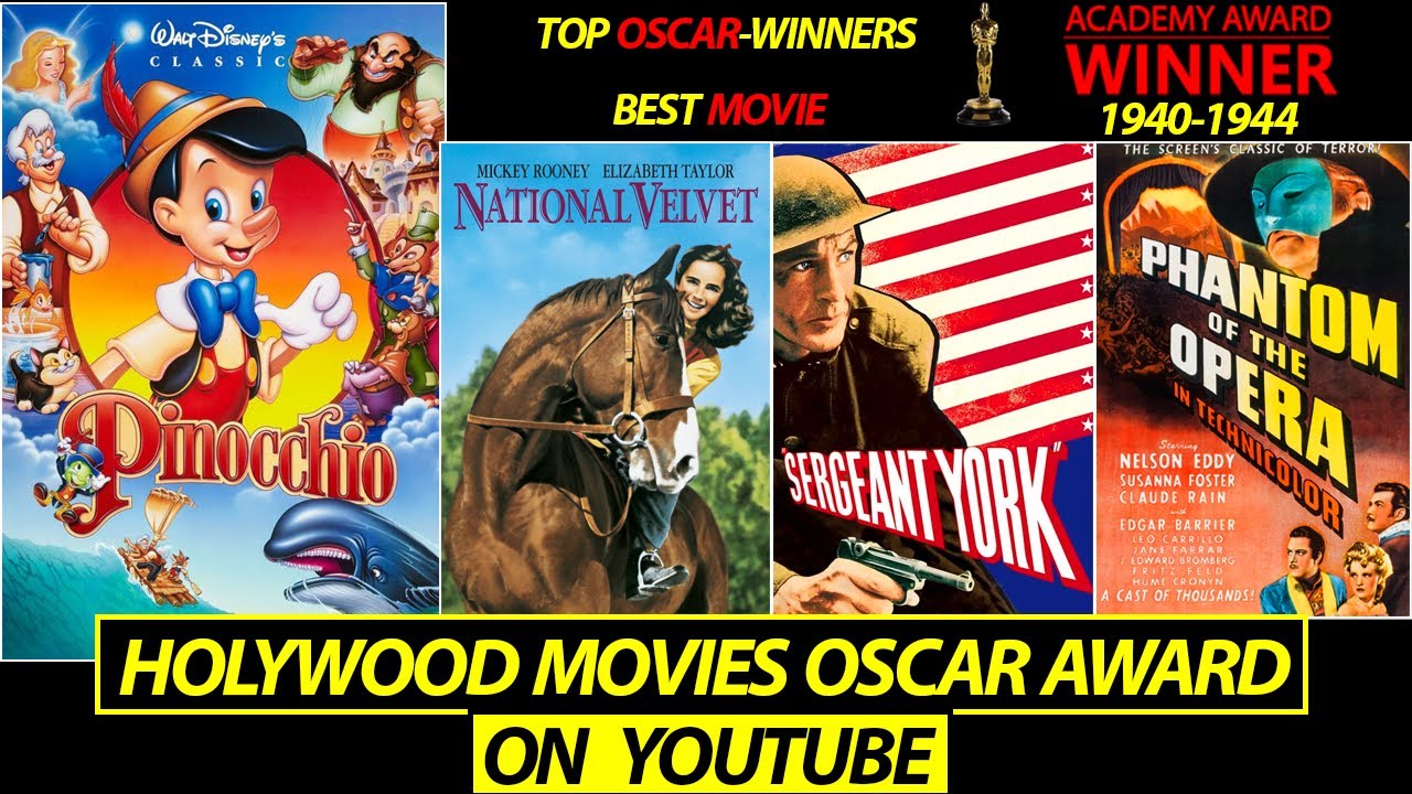 All Time Hit Movie oscar award 1940 to 1944 Episode 8 | #movies # ...