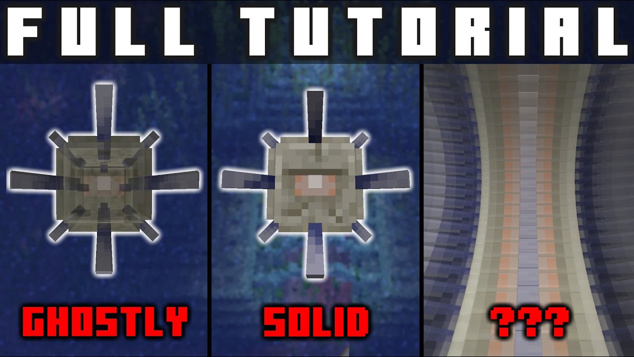 Elder Guardian JUMPSCARE - FULL tutorial (Minecraft 1.14, 1.15, 1.16, 1 ...