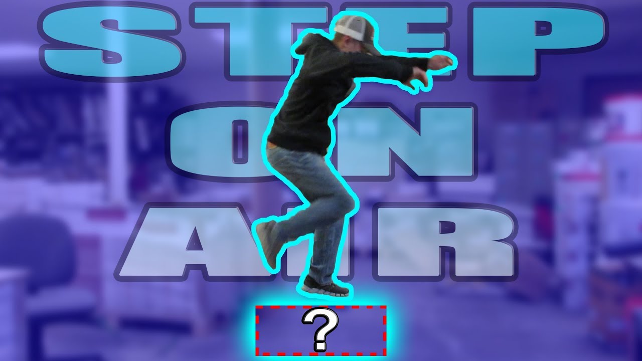 How To STEP ON AIR! (Invisible Box Challenge Tutorial) - YouTube