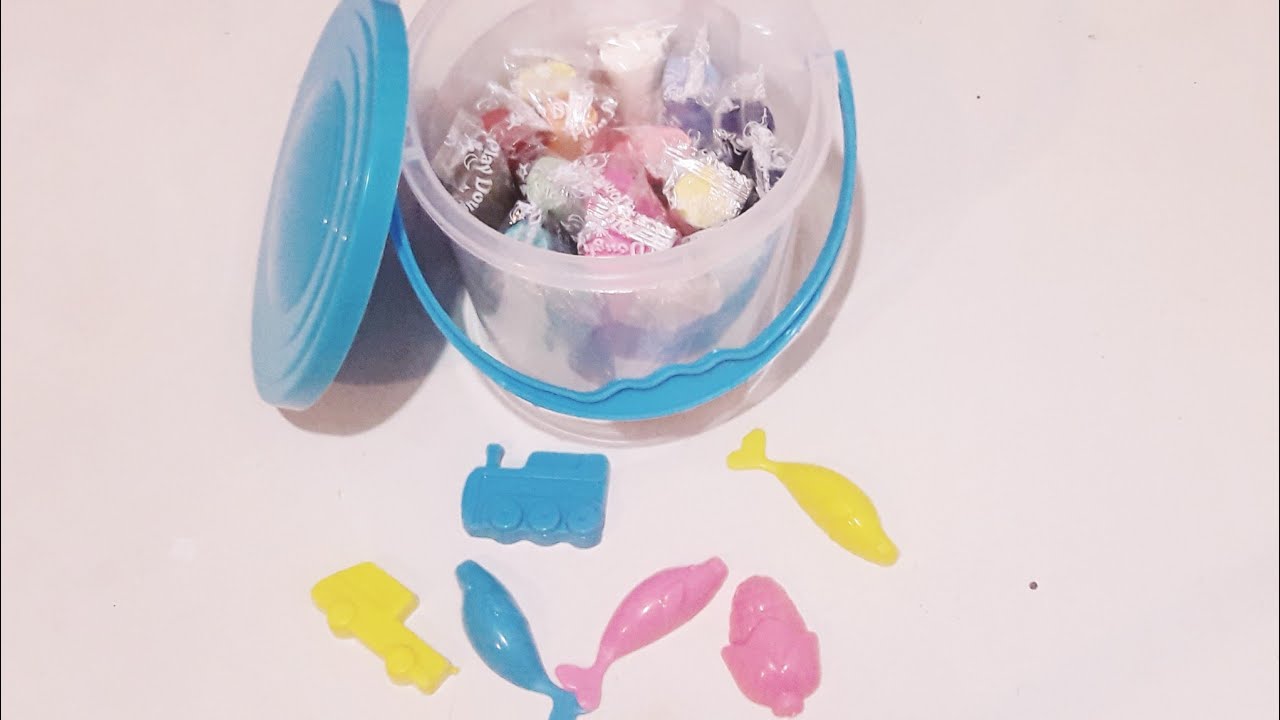 My play dough box opening - YouTube