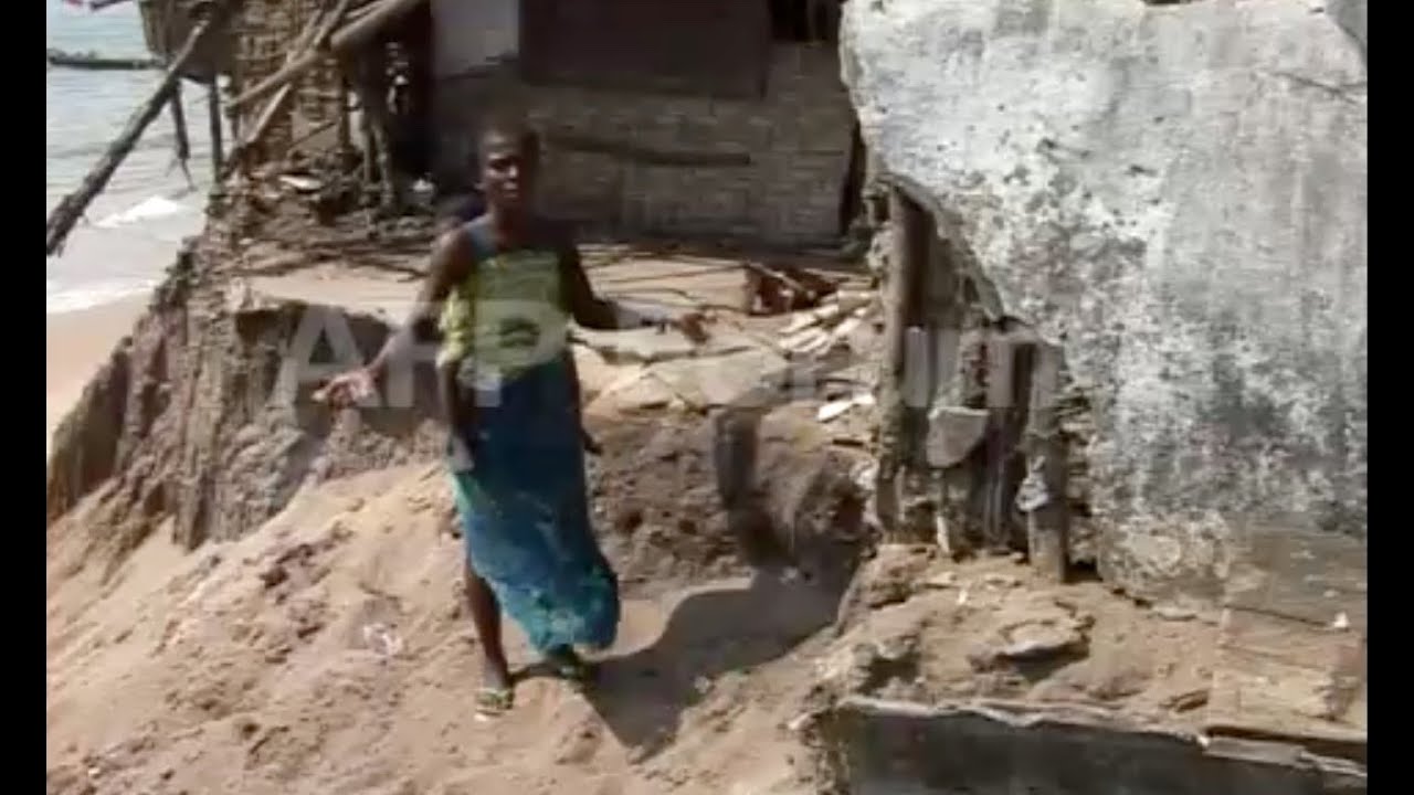 LIBERIA: After civil war, Liberia fights battle against the sea. - YouTube