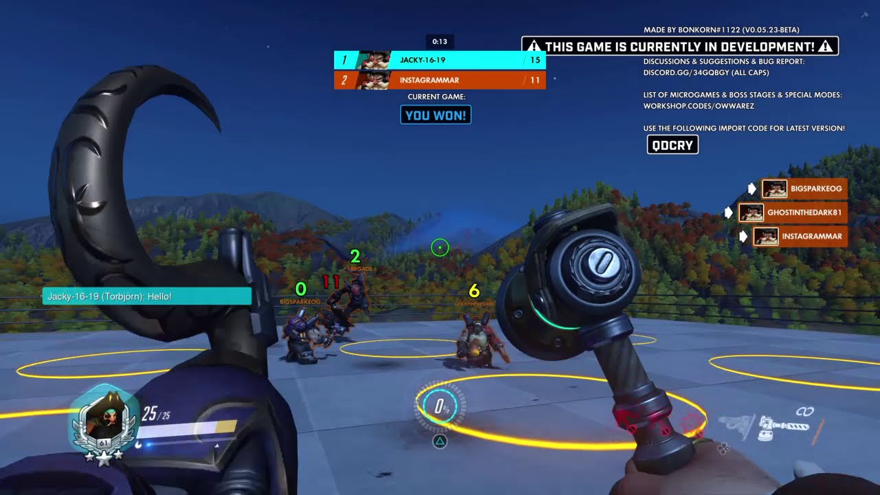 Winning At "Fall Guys" Overwatch - Workshop - Custom Games - YouTube