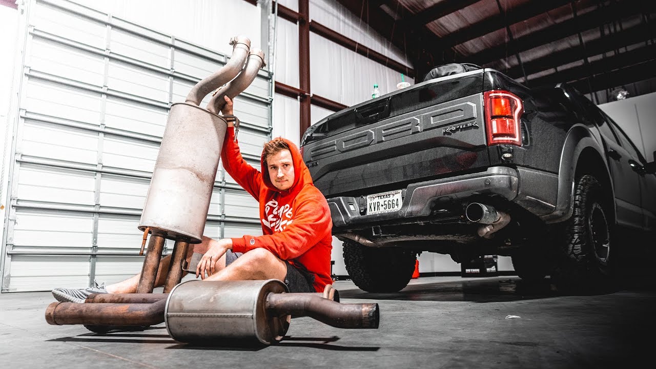Making the F150 Raptor sound like a RAPTOR Should - AWE Exhaust Install ...
