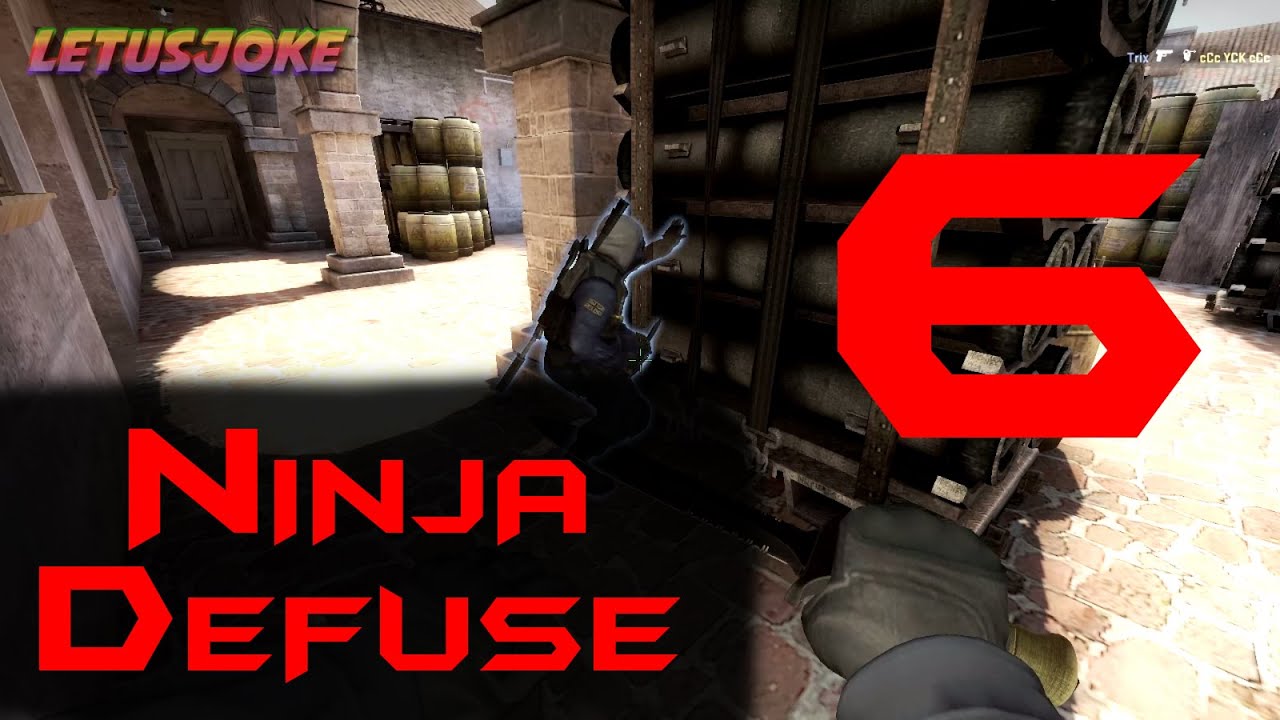 BEST NINJA SPOT - CS:GO Ninja Defuse (Inferno, B Spot) - YouTube