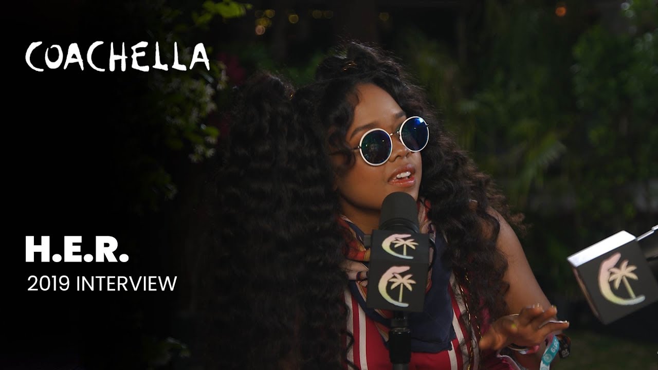 Coachella 2019 Week 1 H.E.R. Interview - YouTube