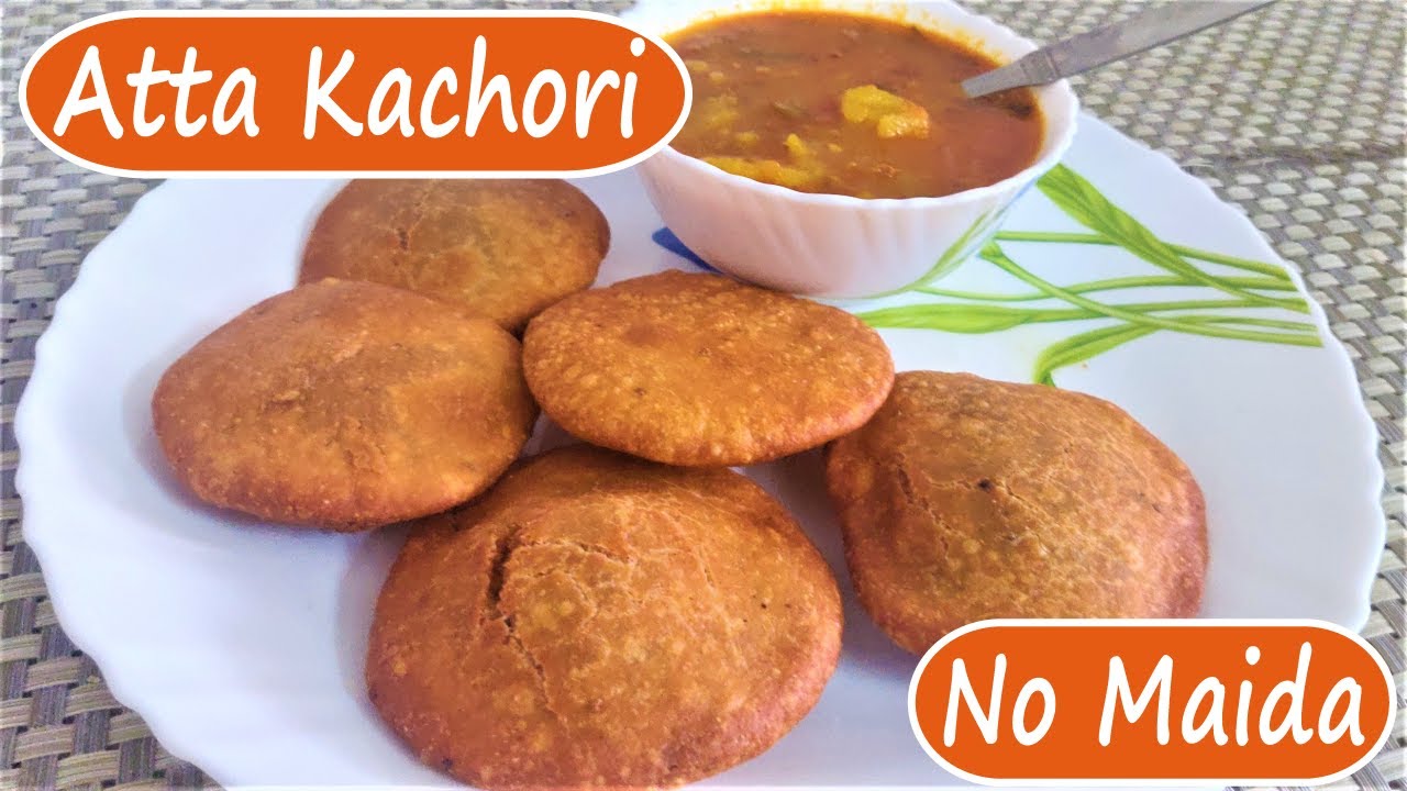 Kachori Recipe | Atta Kachori Recipe | Khasta Kachori | हलवाई जैसी ...