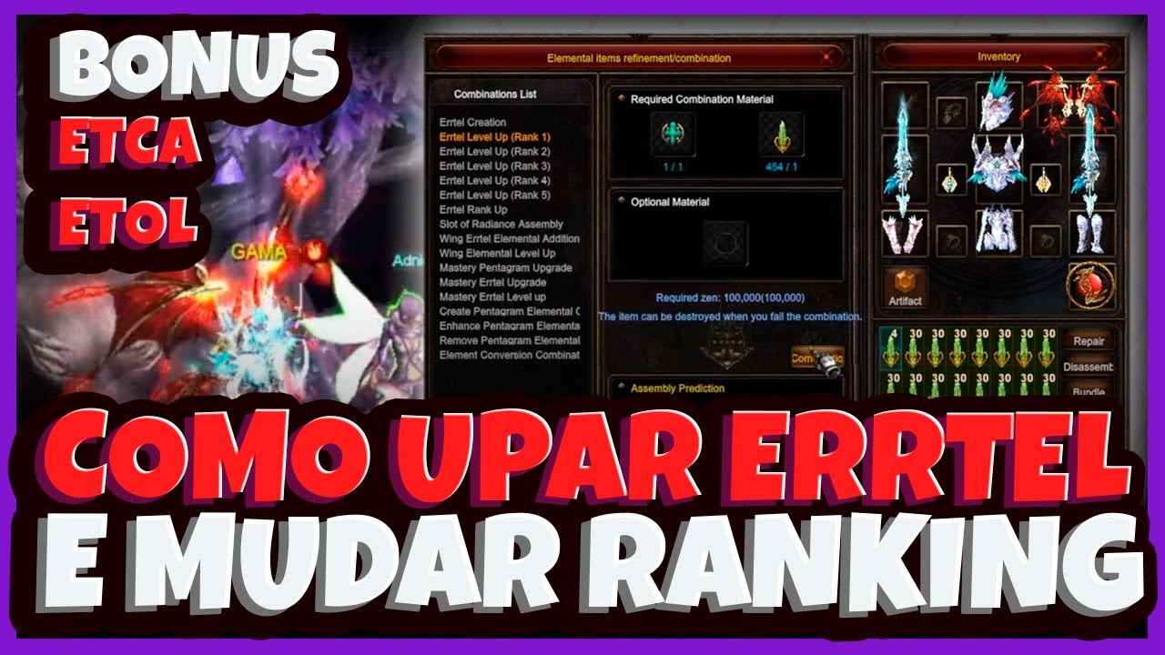 #05 [Mu Global] COMO UPAR ERRTEL | COMO EVOLUIR O RANKING 1-2 E 3 ...