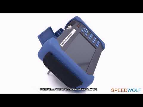 SPEEDWOLF/SUWOLF OTDR32F-T4-S2-S3-S4 OTDR Video 360° show - YouTube