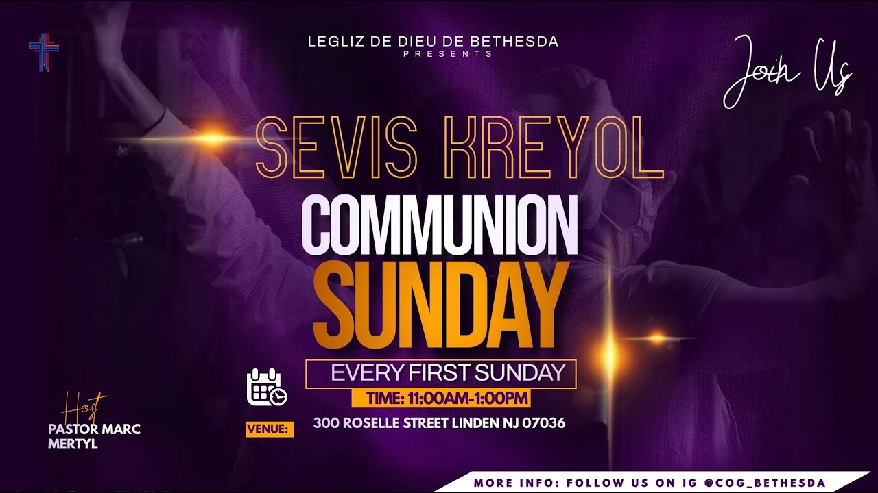Sunday Worship Service | Communion Sunday | Bethesda Worship | Rev ...