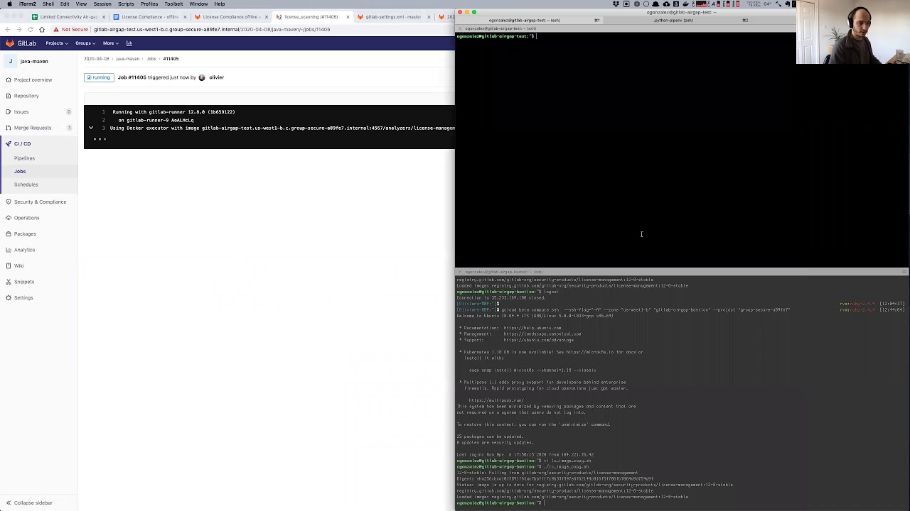 License Scanning Offline Environment Live Demo - YouTube