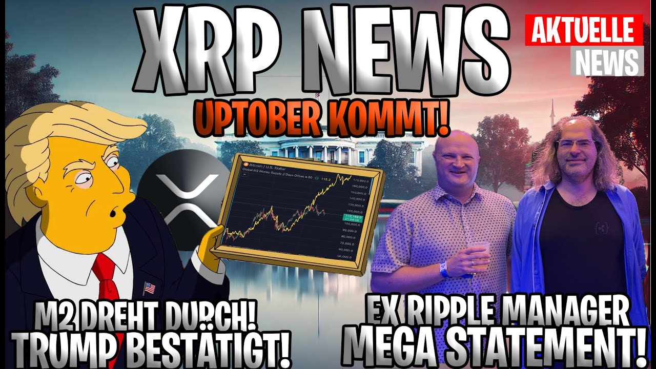 XRP News 🔴Trump bestätigt! 😱 Uptober wird WILD! 🚀 Ex-Ripple Manager mit ...