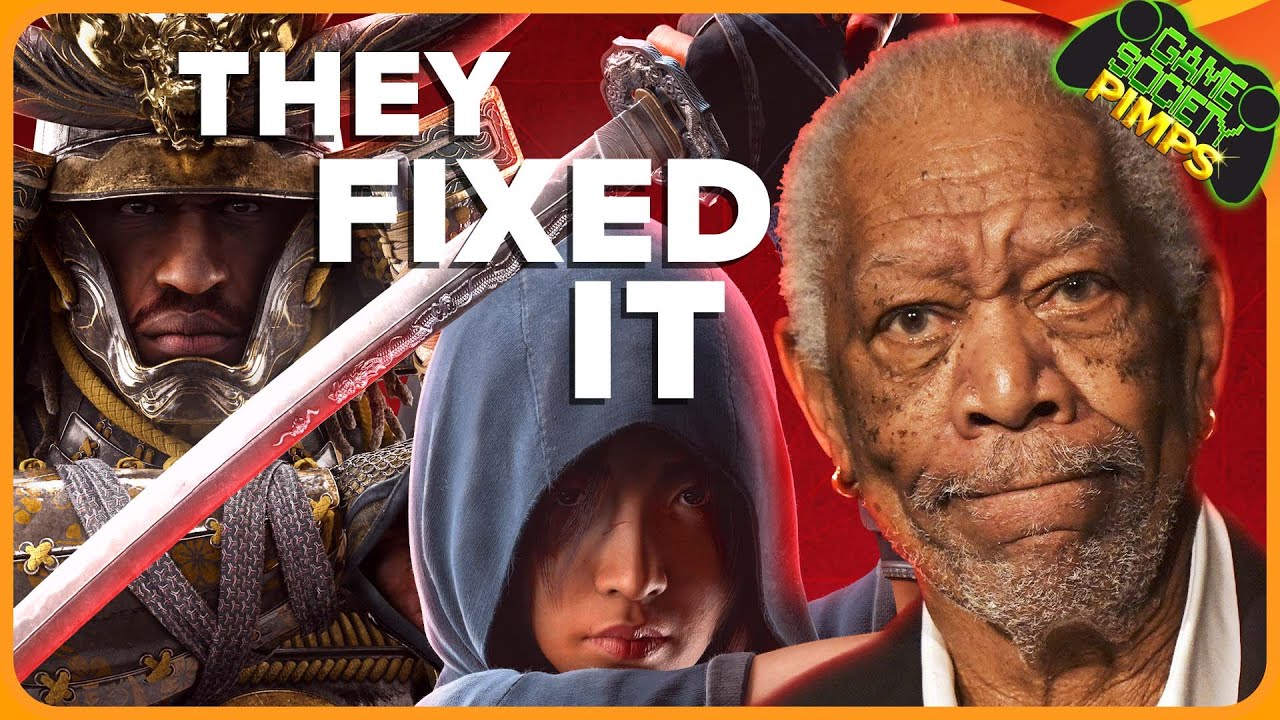 Morgan Freeman Hates Assassin's Creed Shadows #gifted - YouTube
