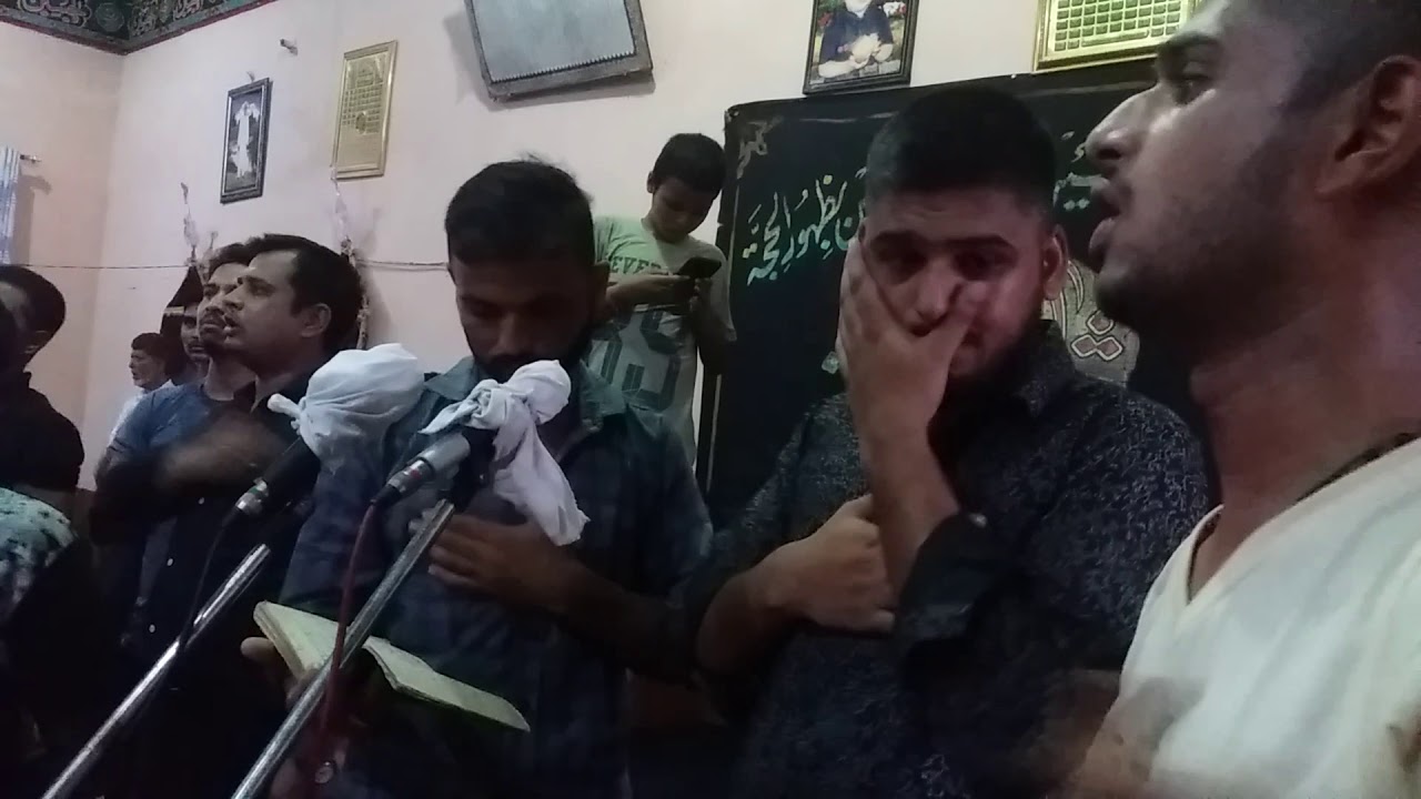 Noha Aja mere Hussain by Urooj Abbas Zaidi & Rihan Abbas Zaidi - YouTube