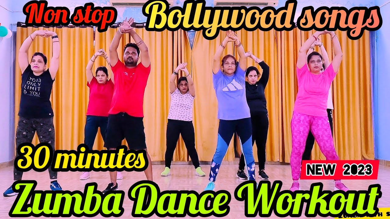 30 min Zumba Dance Workout Bollywood Songs for Weight Lose,Tapori mix ...