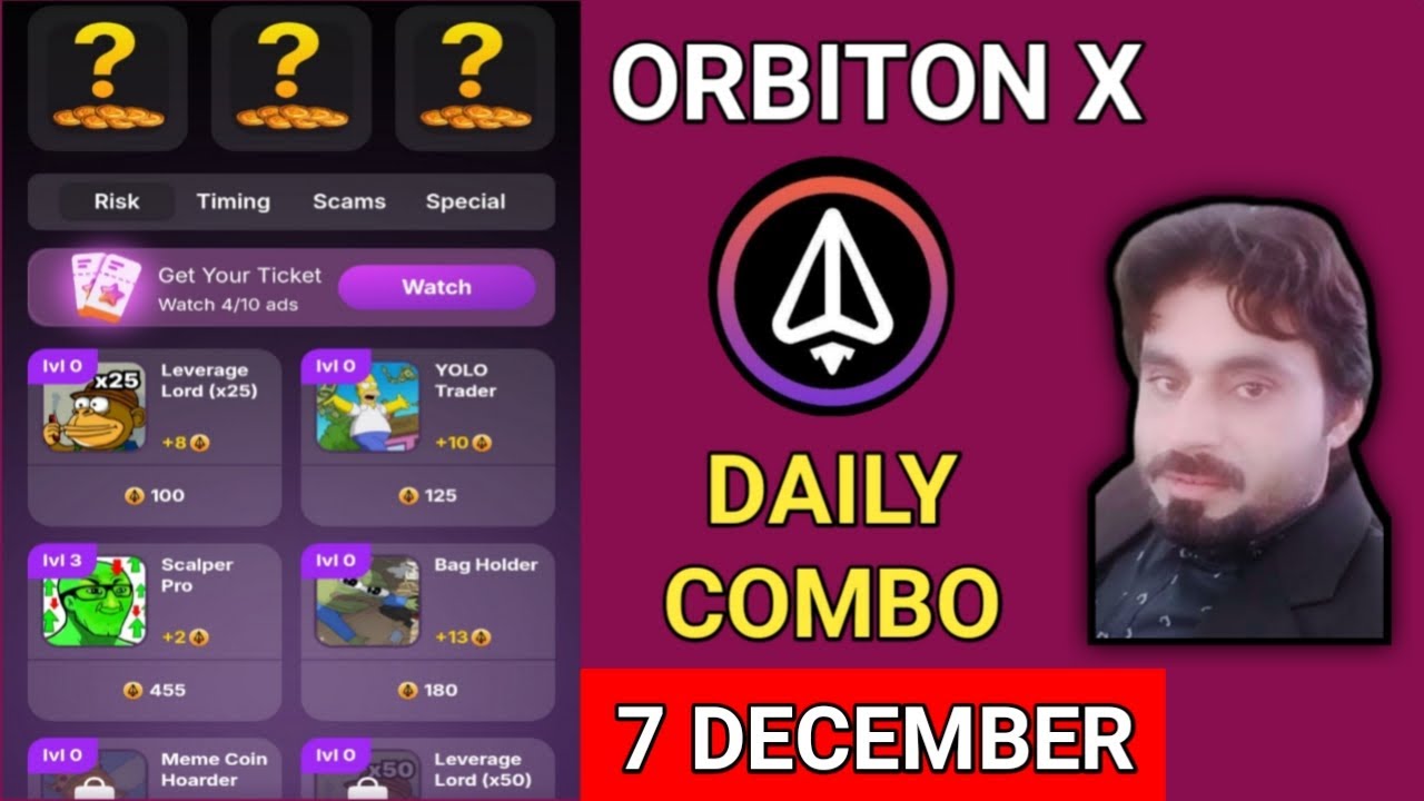 ORBITON X DAILY COMBO 7 DECEMBER | ORBITON X DAILY COMBO | ORBITON X ...