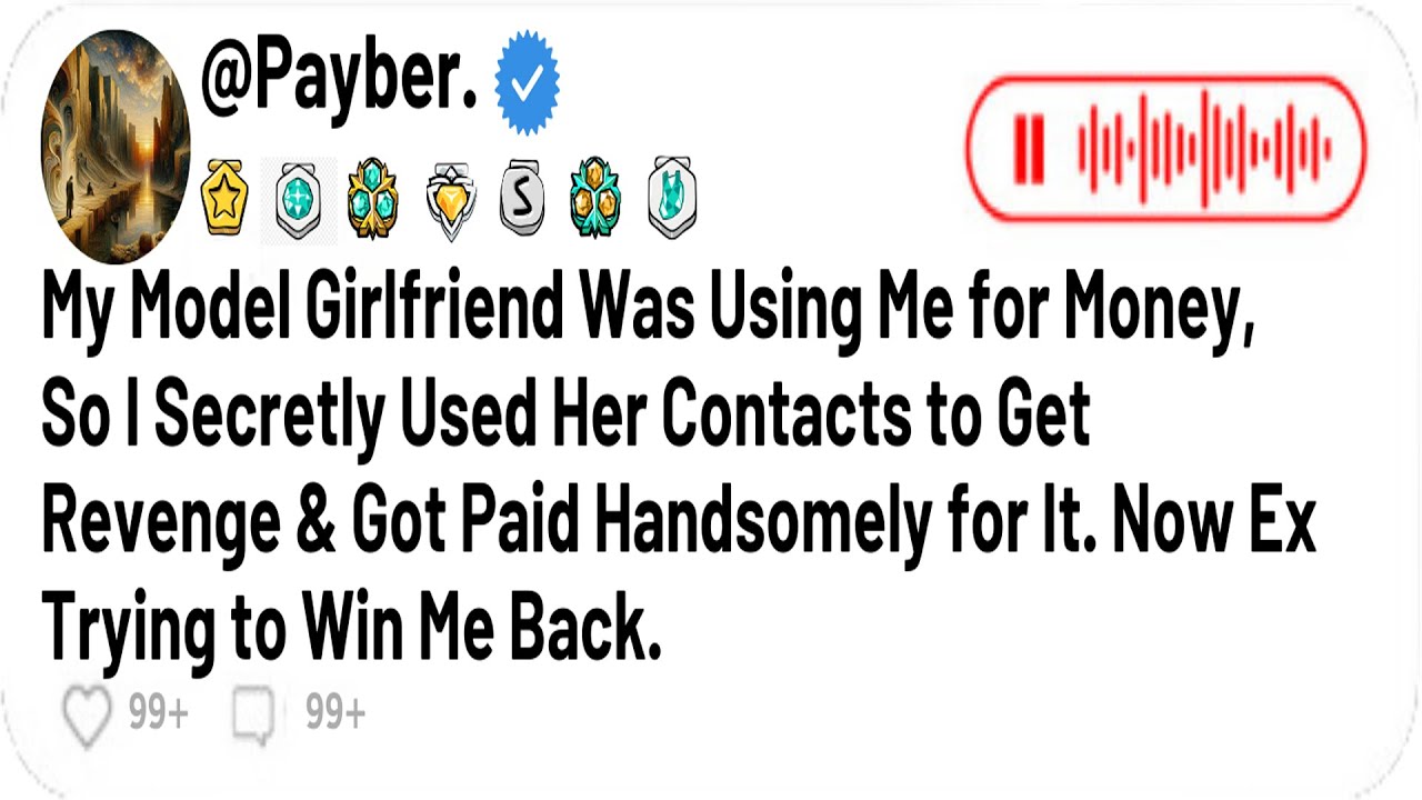 My Model Girlfriend Was Using Me for Money, So I Secretly Used Her ...