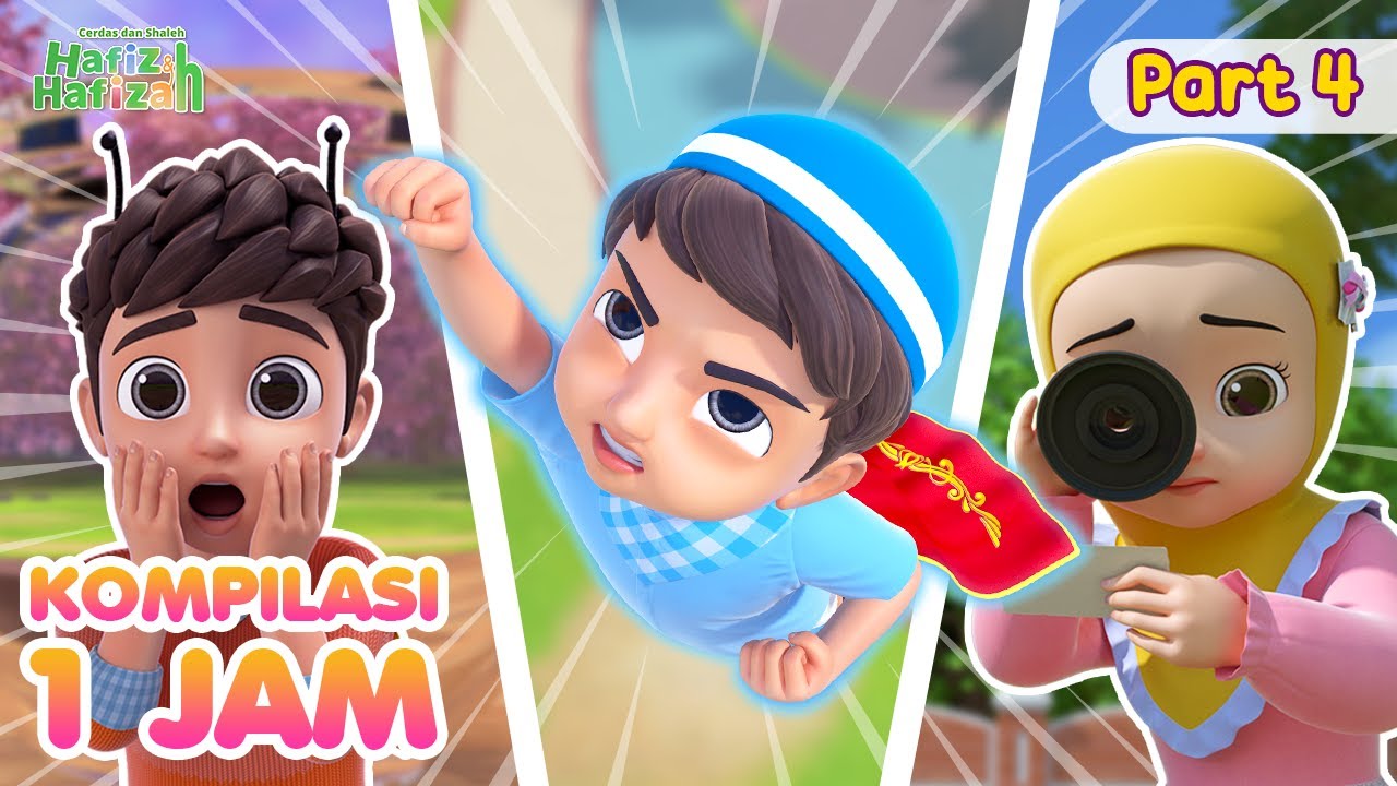 Kompilasi Hafiz & Hafizah 1 Jam Part 4 | Kartun Anak-Anak Islami - YouTube