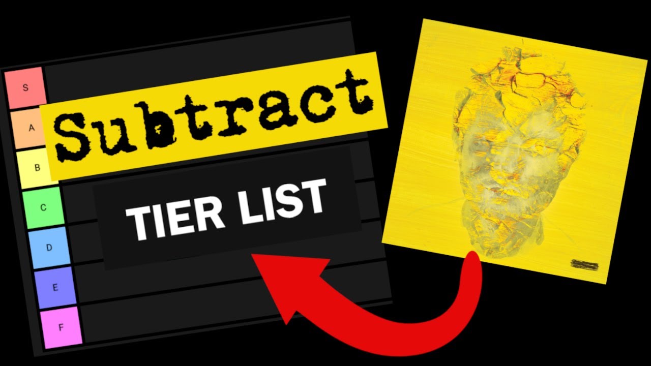 Ed Sheeran's Album SUBTRACT - REVIEW and TIER LIST - YouTube