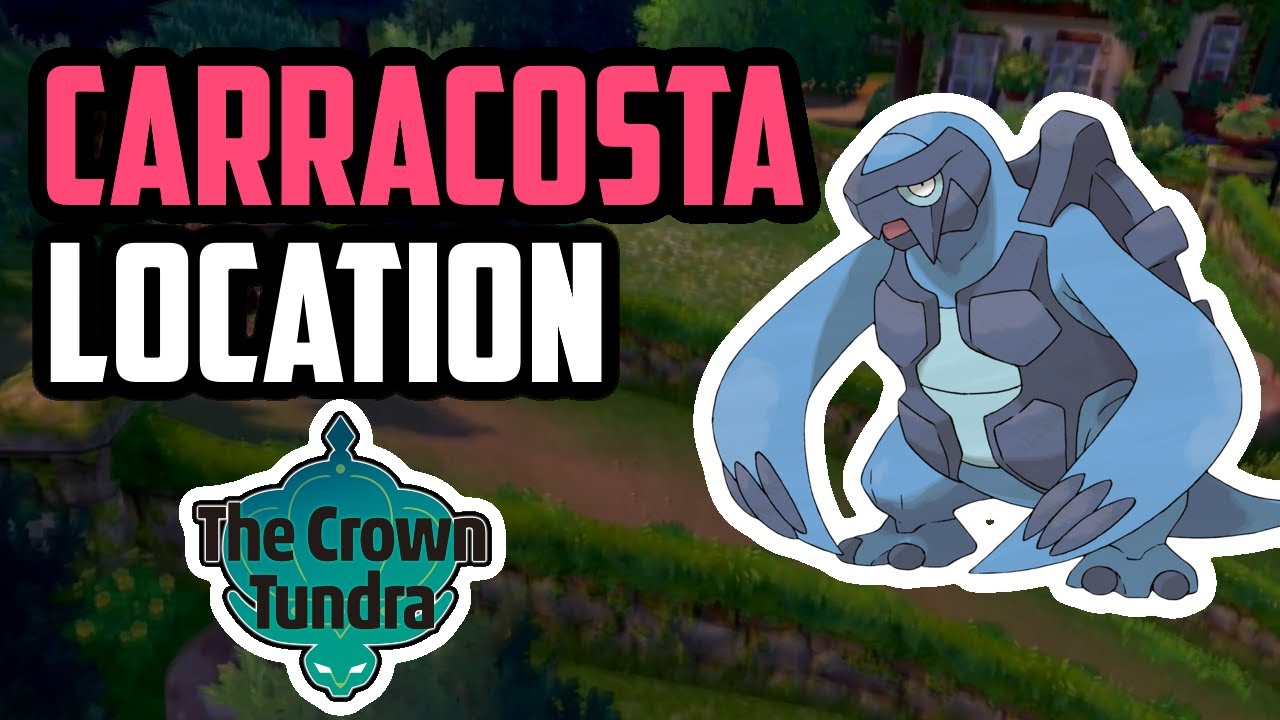 How to Catch Carracosta - Pokemon Sword & Shield (DLC) - YouTube