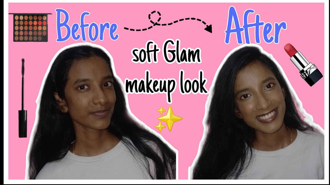 Soft glam makeup look with fun challenge ️ TWIST !! - YouTube