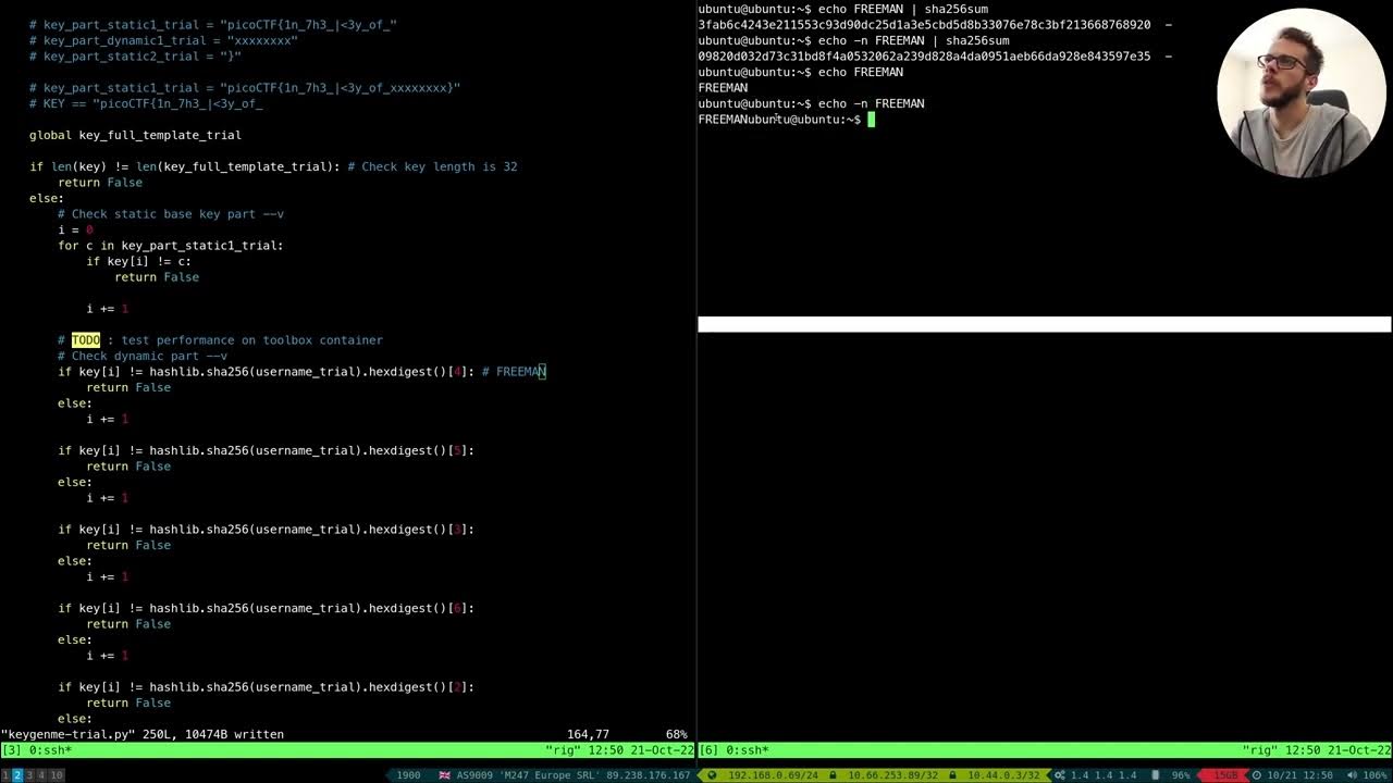 picoCTF series - keygenme-py - YouTube