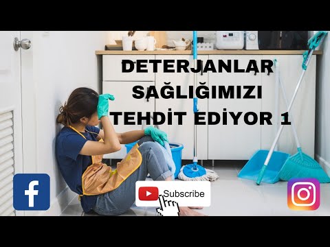 Deterjanlar Sağlığımızı tehdit ediyor !