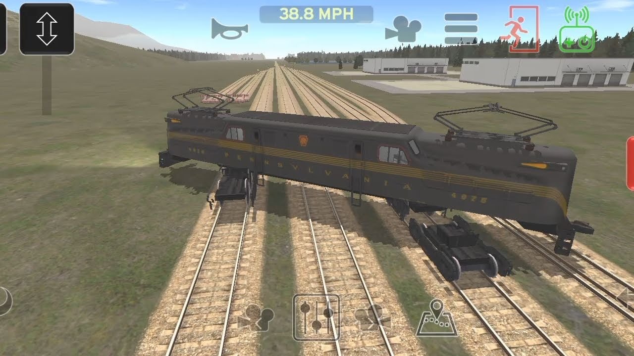 Drifting of Big Electric Locomotive Failed and Locomotive Got Derailed - YouTube