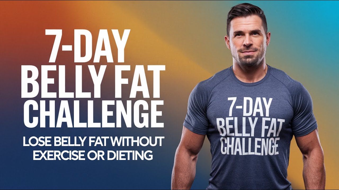 The 7 Day Challenge Lose Belly Fat Without Exercise or Dieting - YouTube