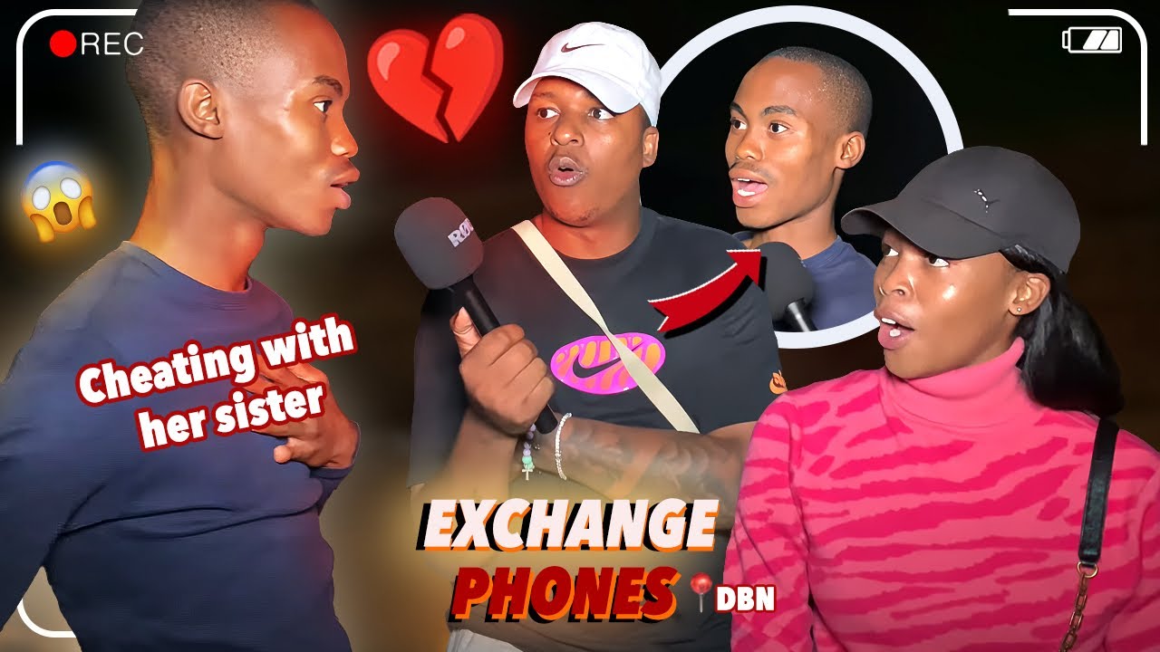 Making couples switching phones for 60sec 🥳 🥳 SEASON 3 🇿🇦SA EDITION ...