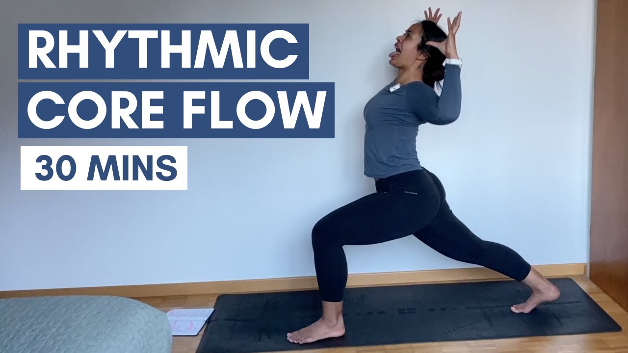 Rhythmic Core Yoga Flow | 30 MINS | SELENA PUTRI YOGA - YouTube