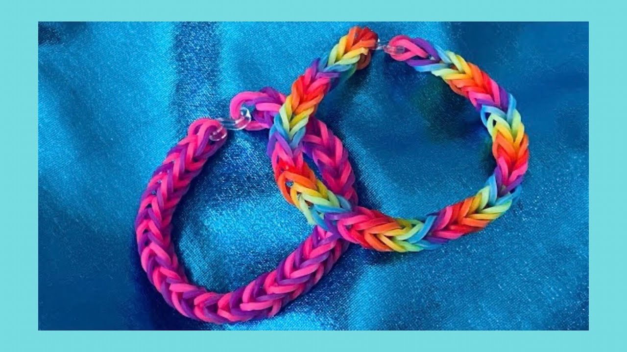 Make a FISHTAIL Loom Band Bracelet - YouTube