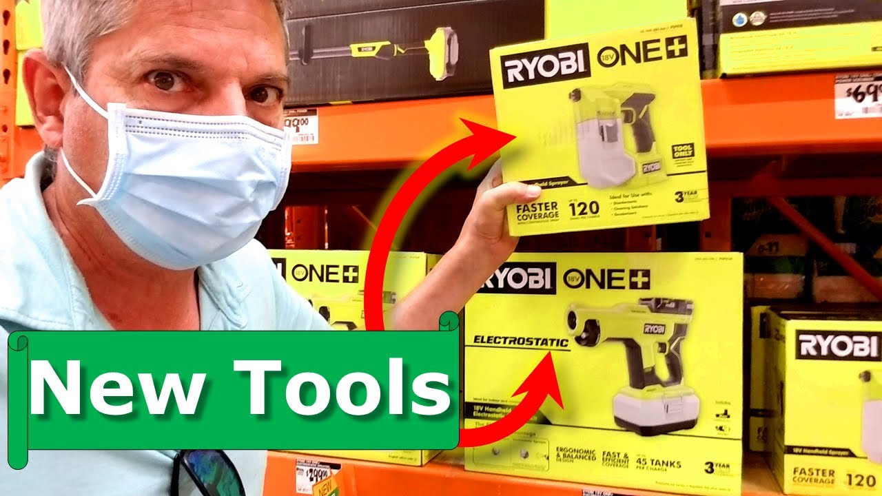 Home Depot NEW Tools Ryobi, Ridgid, Ladders Pressure Washers - YouTube