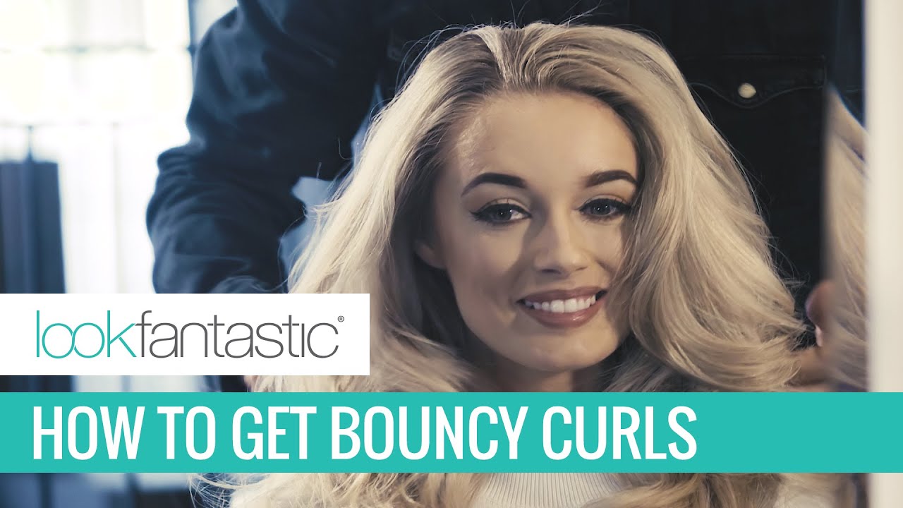 Easy Big Bouncy Curls Hair Tutorial with Redken - YouTube