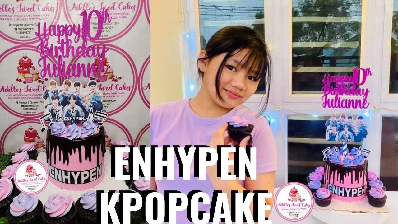 ANG GANDANG ENHYPEN CAKE NETO! - YouTube