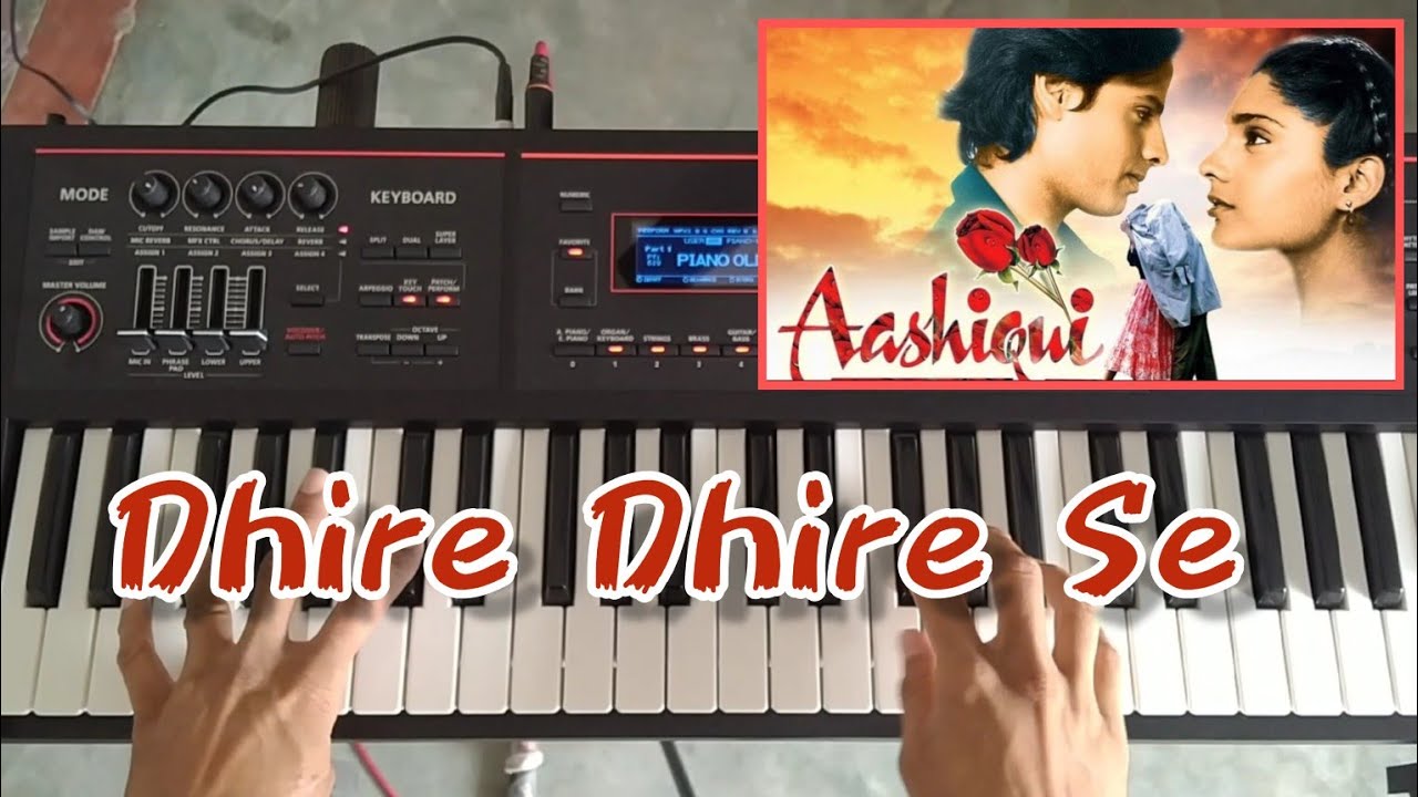Dhire Dhire Se Piano Cover | Please use 🎧🎧🎧 - YouTube