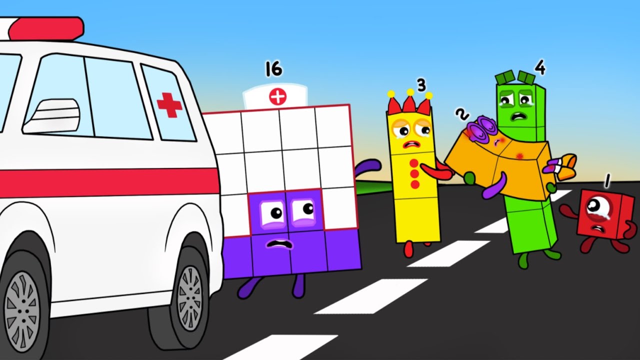 Immediately take him into the ambulance, Numberblocks 2 - Numberblocks ...