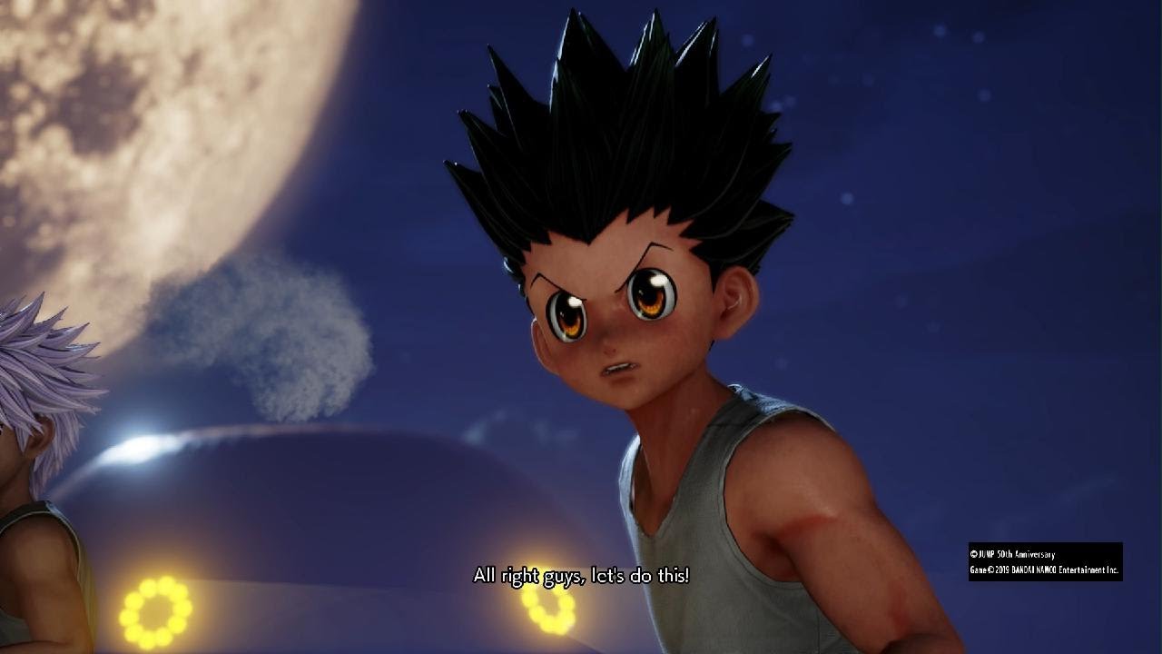 Jojo vs hunter X hunter jump force ps5 - YouTube