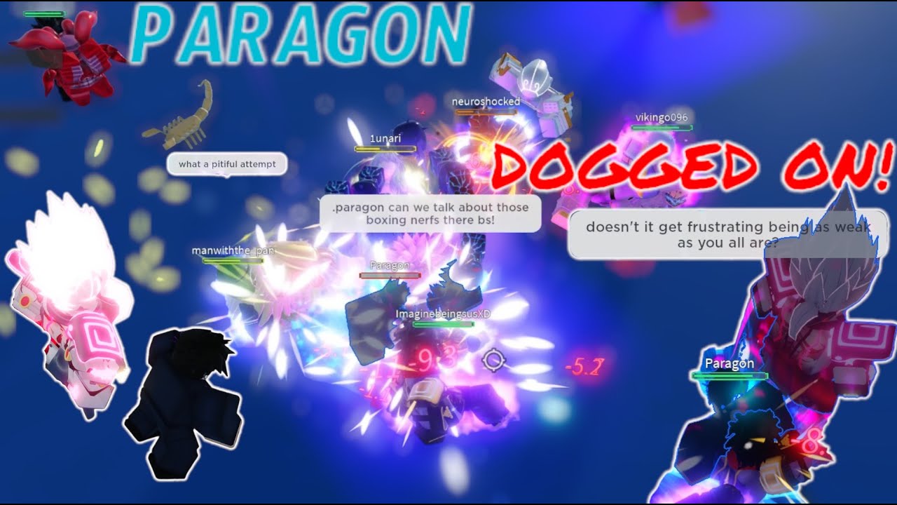 [YBA] Clapping Paragon up in Main Game... - YouTube