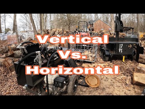 Vertical Log Splitter Vs Horizontal Log Splitter. You Might Be ...