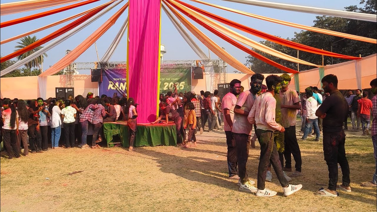 Darbhanga engineering college| Pre Holi celebration| BEU Patna | DCE Darbhanga - YouTube