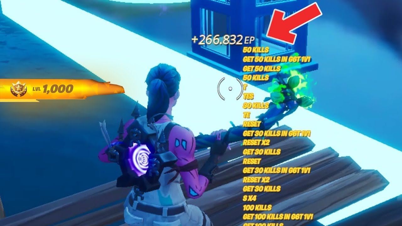 Fortnite Schenkt JEDEN sofort 250.000 XP mit XP GLITCH Map Code - YouTube