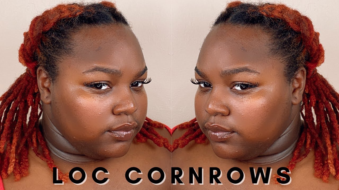 Loc Cornrow | No Retwist Loc Styles - YouTube